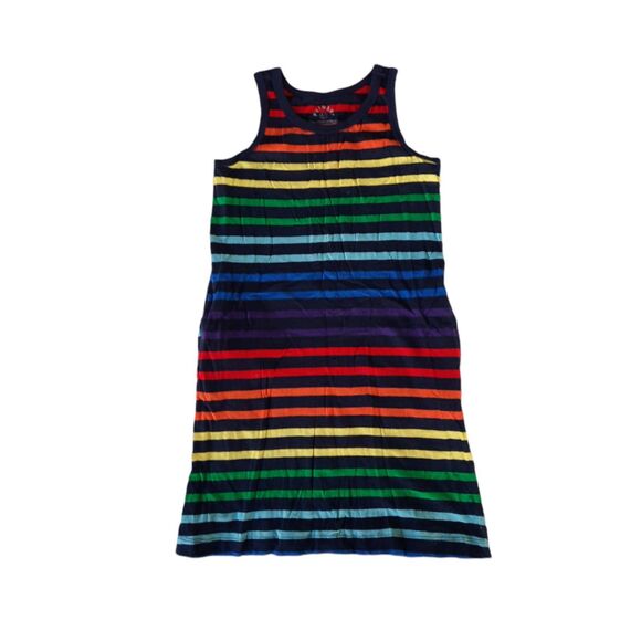Primary | Dresses | Primary Girls Rainbow Striped Tank Dress 67 | Poshmark